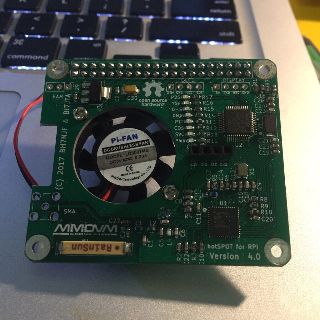 CoolFAN hotSPOT for Raspberry Pi 4B/5B/3B+ | BI7JTA'S HAM Radio World 2022
