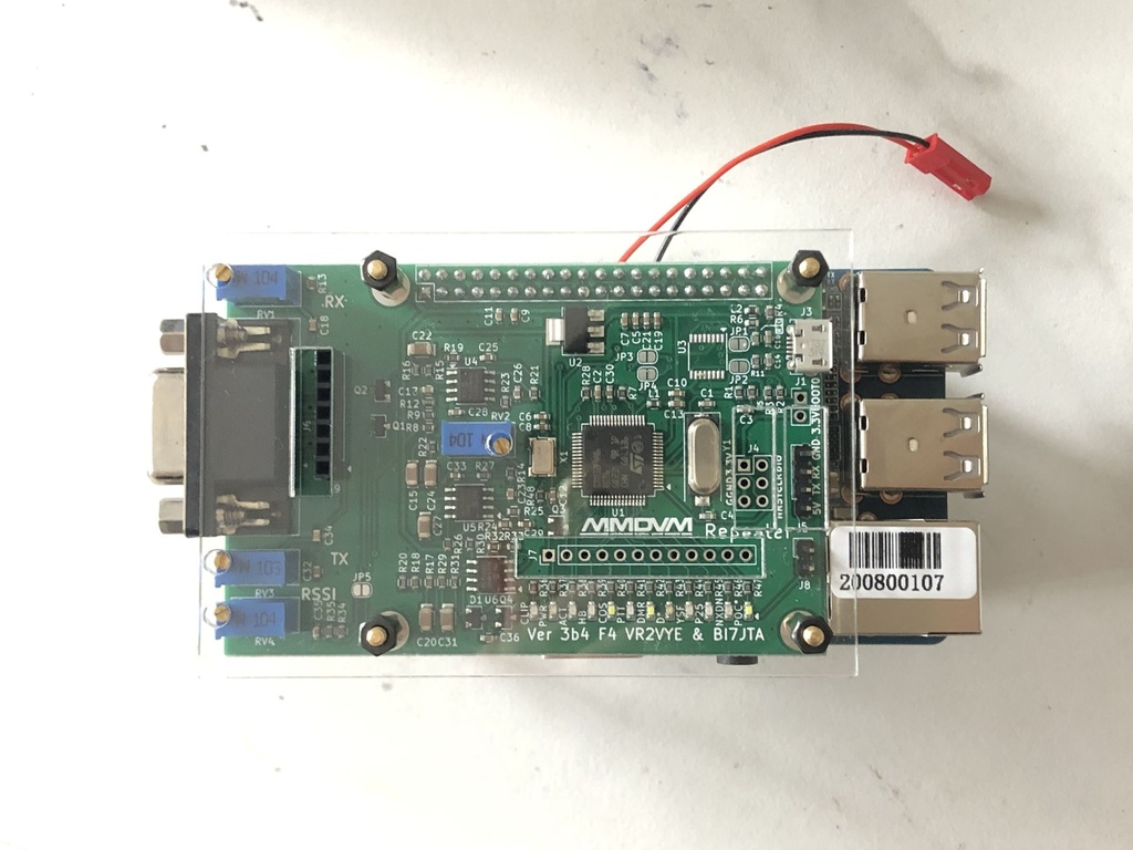 MMDVM Repeater board V3F4, DMR YSF D-STAR NXDN POCSAG FM | BI7JTA'S HAM ...