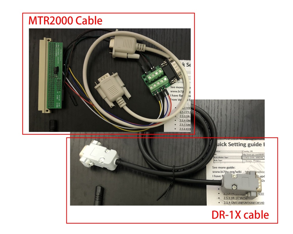 Cable for Yaesu DR-1X MTR2000 | BI7JTA'S HAM Radio World 2022
